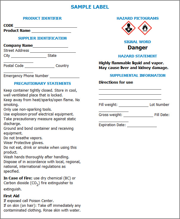 OSHA to Publish GHS Final Rule, Revise Hazcom Standard - Labelmaster Blog